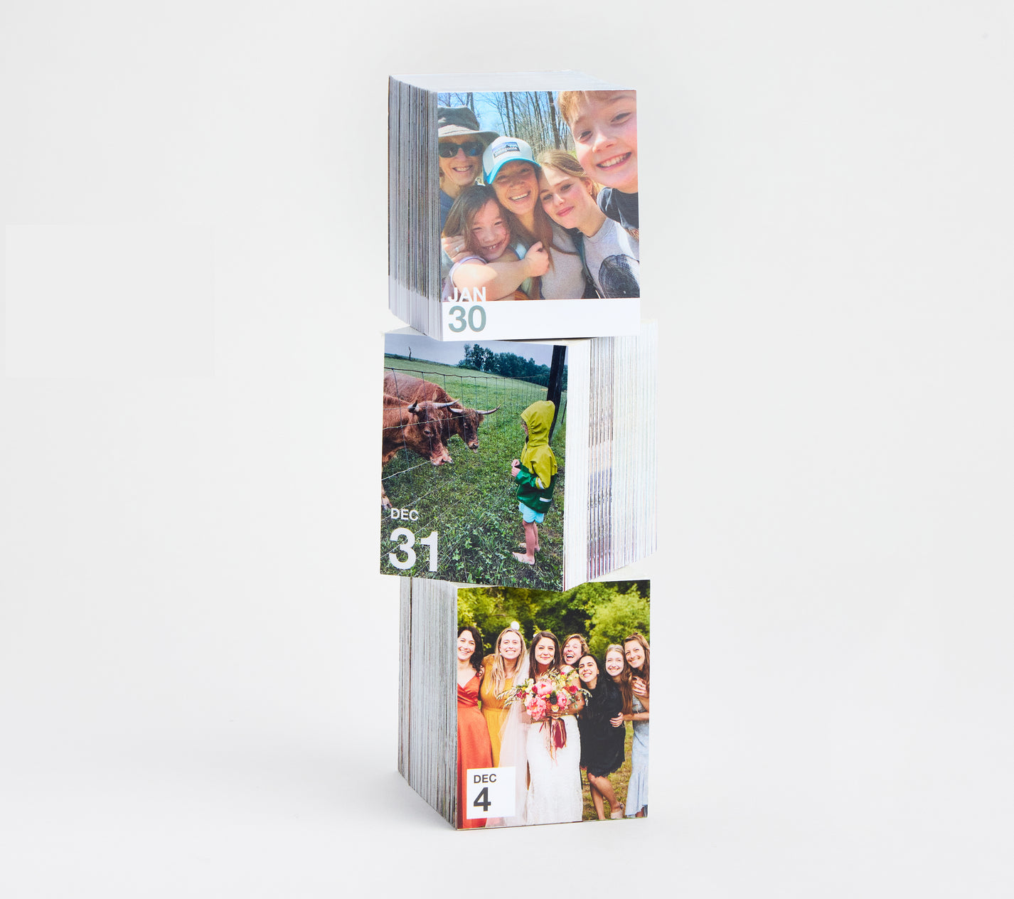 Daily Calendar | Custom Photo-A-Day Calendar with 365 Photos | Social ...