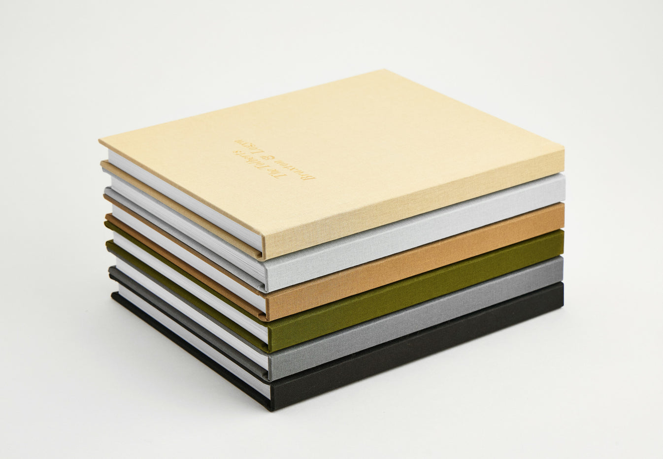 Wedding Guest Book | Unique Guestbook With Your Photos | Linen Covers ...