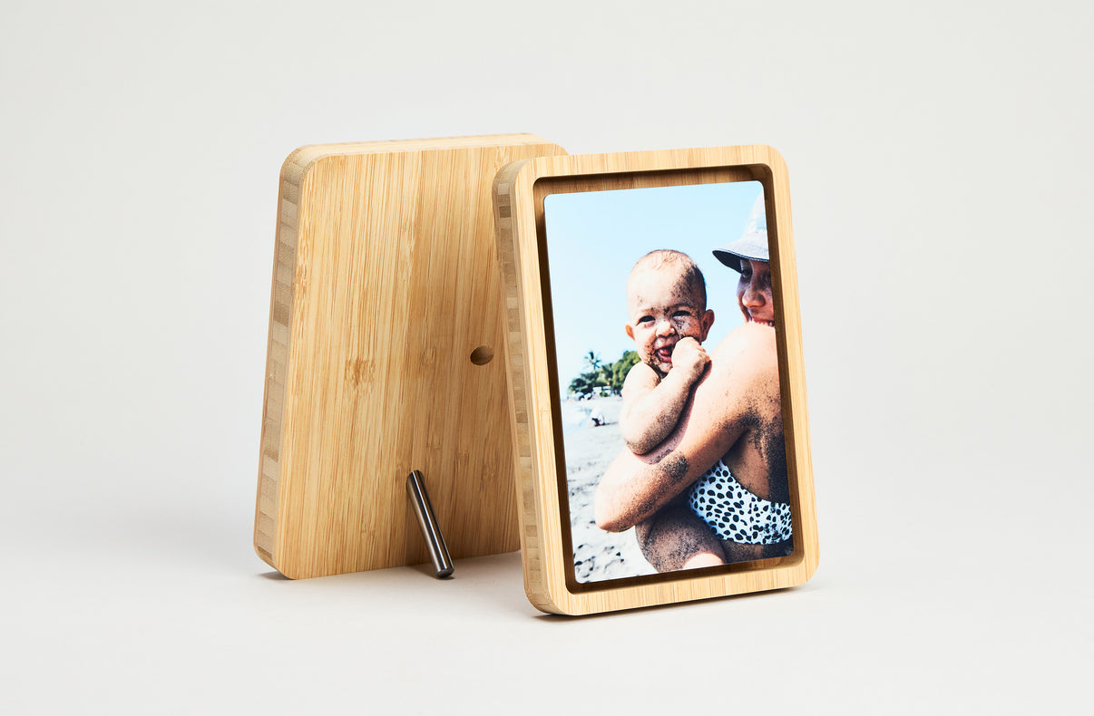 Bamboo Tabletop Framed Print – Social Print Studio