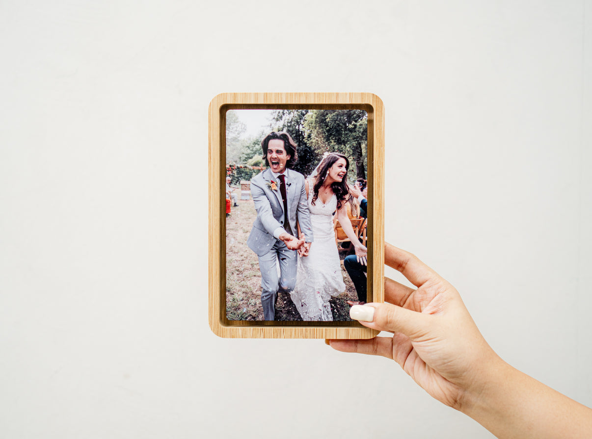 Bamboo Tabletop Framed Print – Social Print Studio