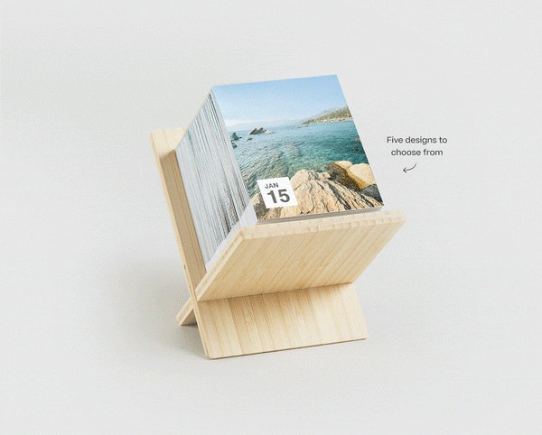 Daily Calendar | Custom Photo-A-Day Calendar with 365 Photos | Social ...