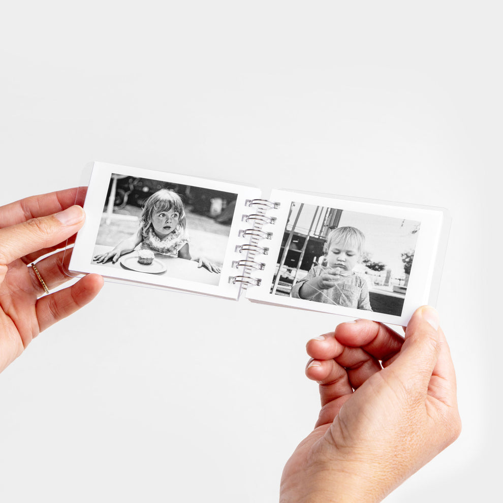 Mini Photo Books | Miniature Spiral-Bound Book | Social Print Studio