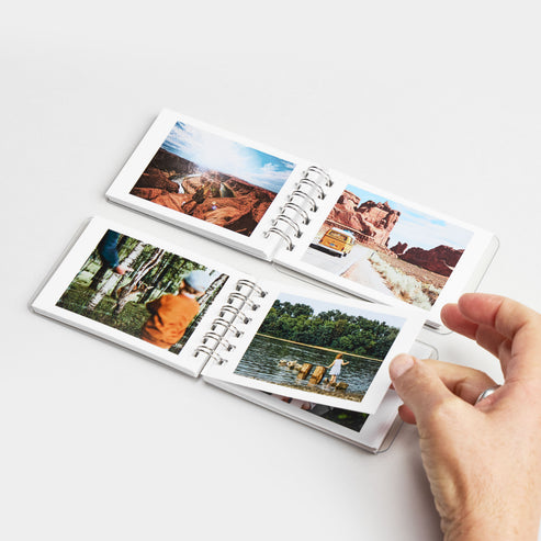 Mini Photo Books | Miniature Spiral-Bound Book | Social Print Studio