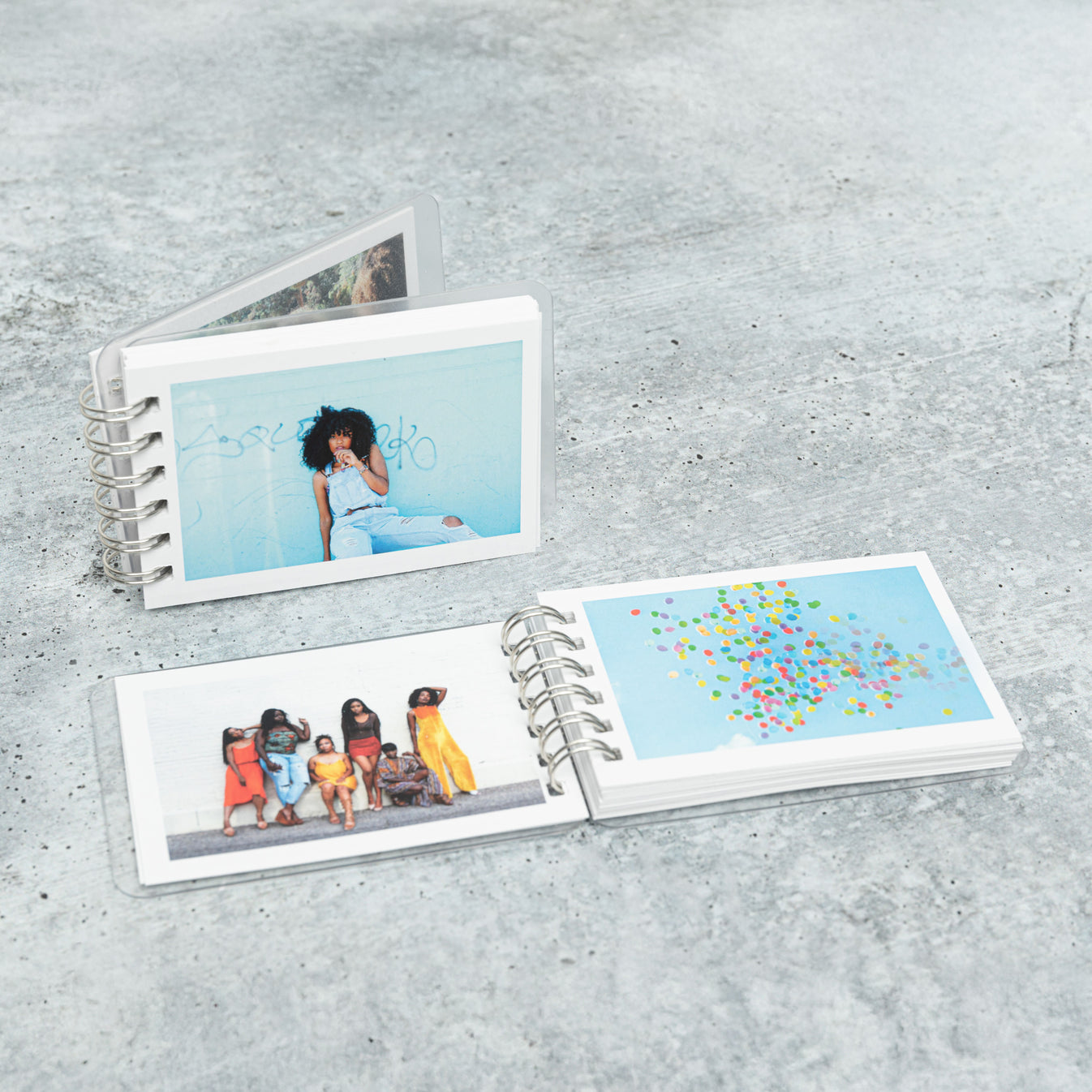 Mini Photo Books | Miniature Spiral-Bound Book | Social Print Studio