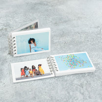 Mini Photo Books | Miniature Spiral-Bound Book | Social Print Studio