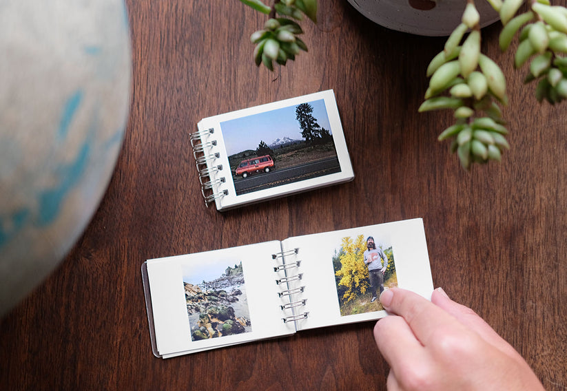 Mini Photo Books | Miniature Spiral-Bound Book | Social Print Studio