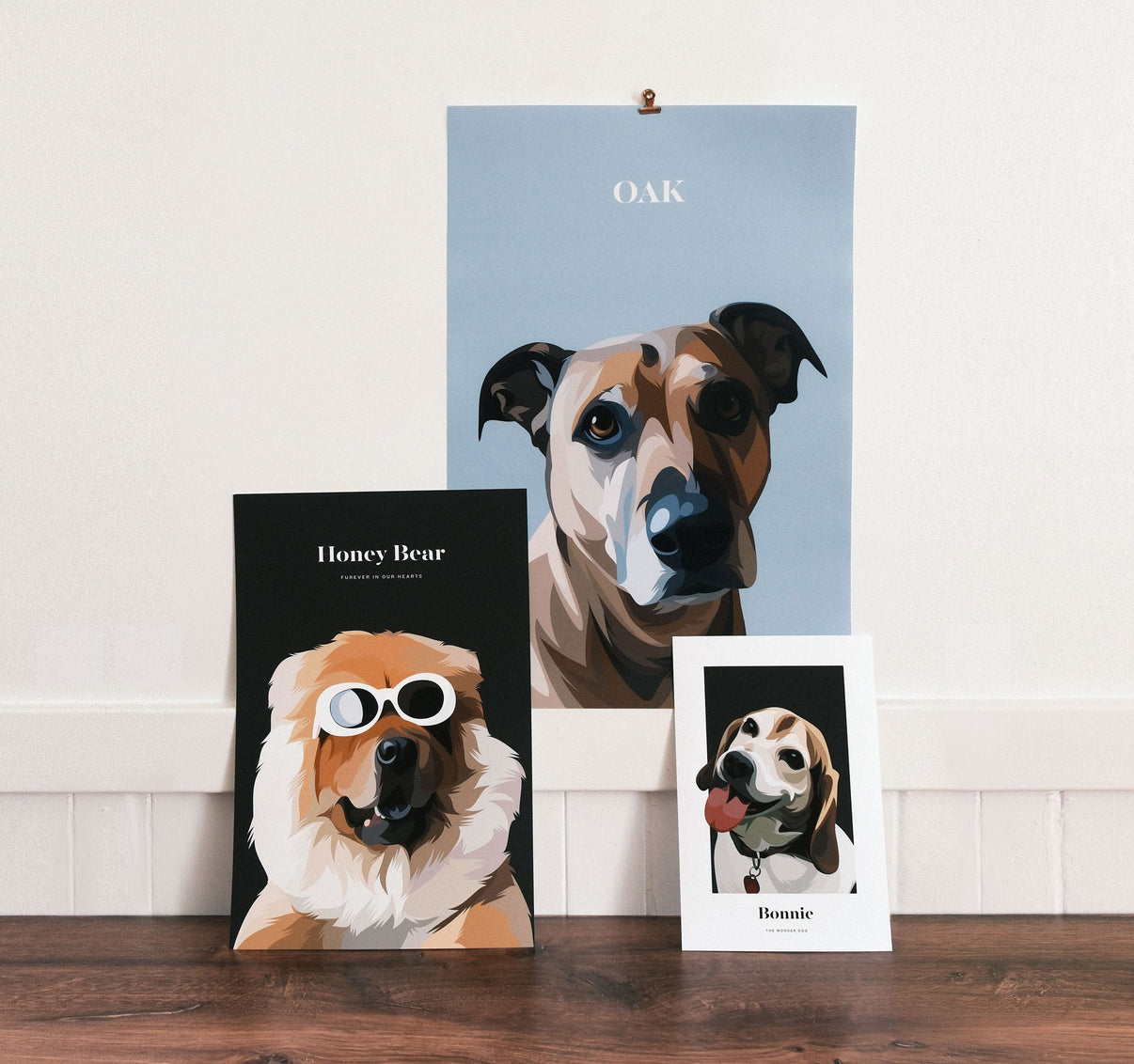 Pet Portraits | Hand-illustrated Art | Social Print Studio