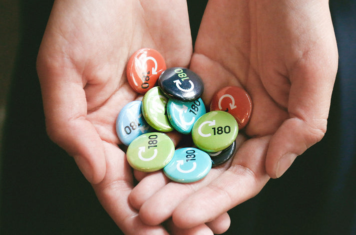 Photo Pins | Custom Photograph buttons | Social Print Studio