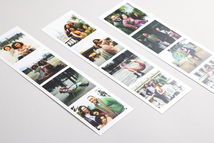 Photo Strips | Retro Photo Booth Style Strips | Social Print Studio