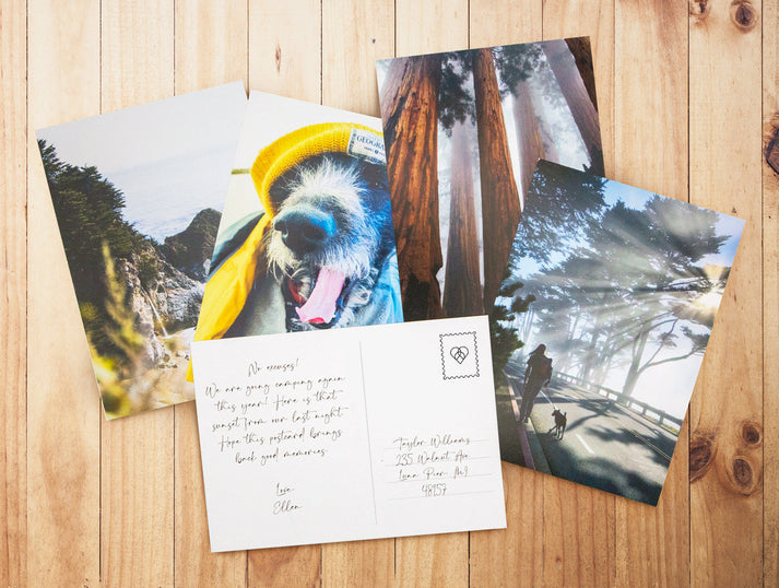 Photo Postcards | Custom Photograph Mail | Social Print Studio