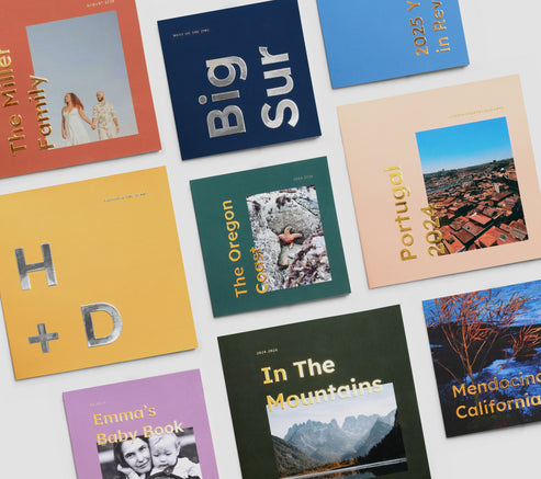 Softcover Photo Book | Unique Cover Designs for Travel Books, Baby ...