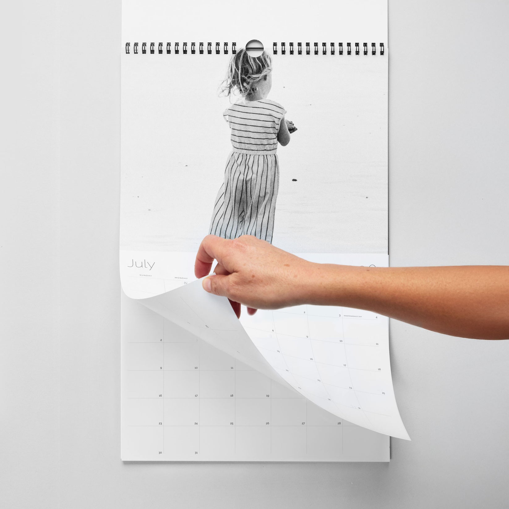 Modern Wall Calendar | Custom Photo Calendars | Social Print Studio