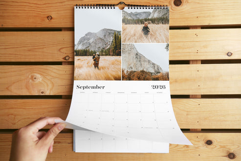 Modern Wall Calendar | Custom Photo Calendars | Social Print Studio