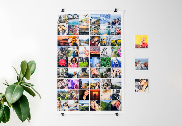 The Grid Poster | Original Instagram Poster with 50-200 Photos – Social ...